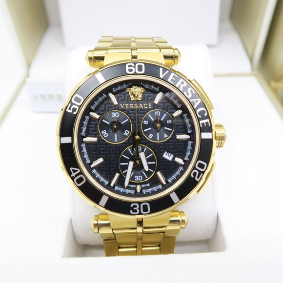 Versace Collection | Accessories | Versace Ve3l0522 Greca Chrono 45mm ...